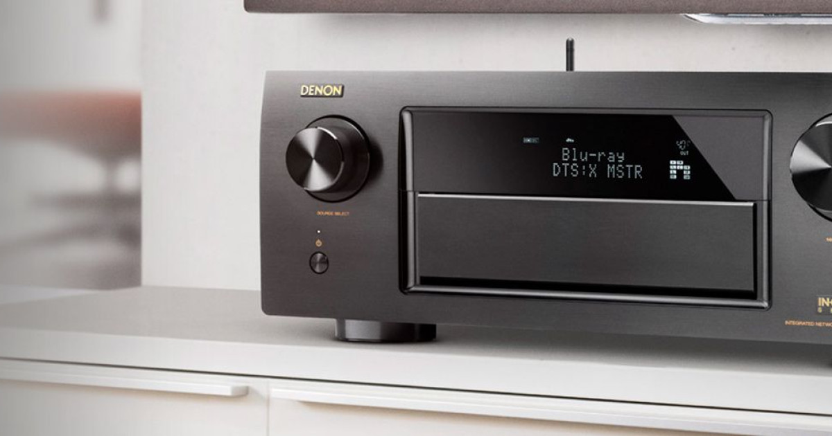 Denon | Récepteurs de cinéma maison, haut-parleurs sans fil et plus