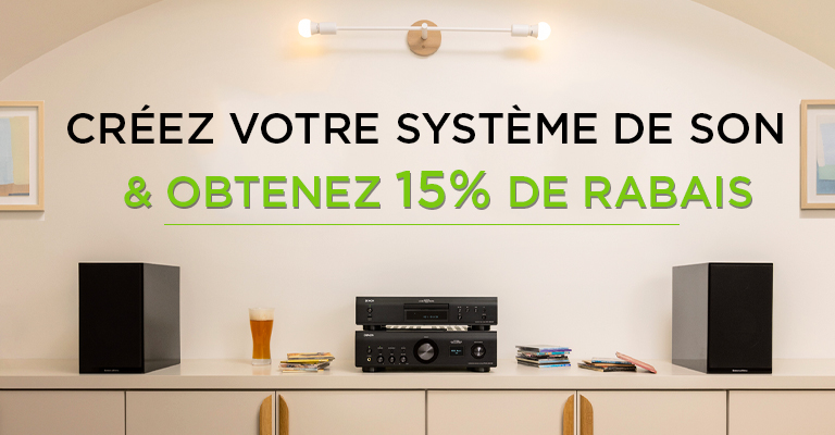 15% de rabais sur nos Systèmes de son | Stéréo & Cinéma Maison | Maison ...